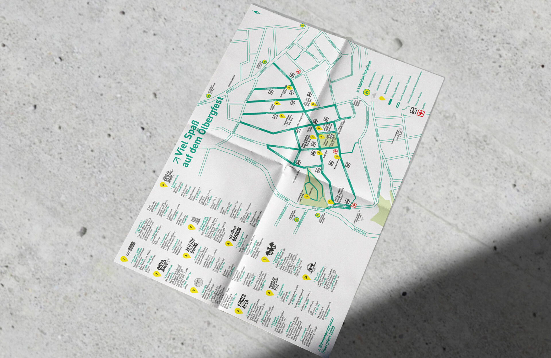 Ölbergfest Wuppertal — Studio ZMKD — Editorial Design