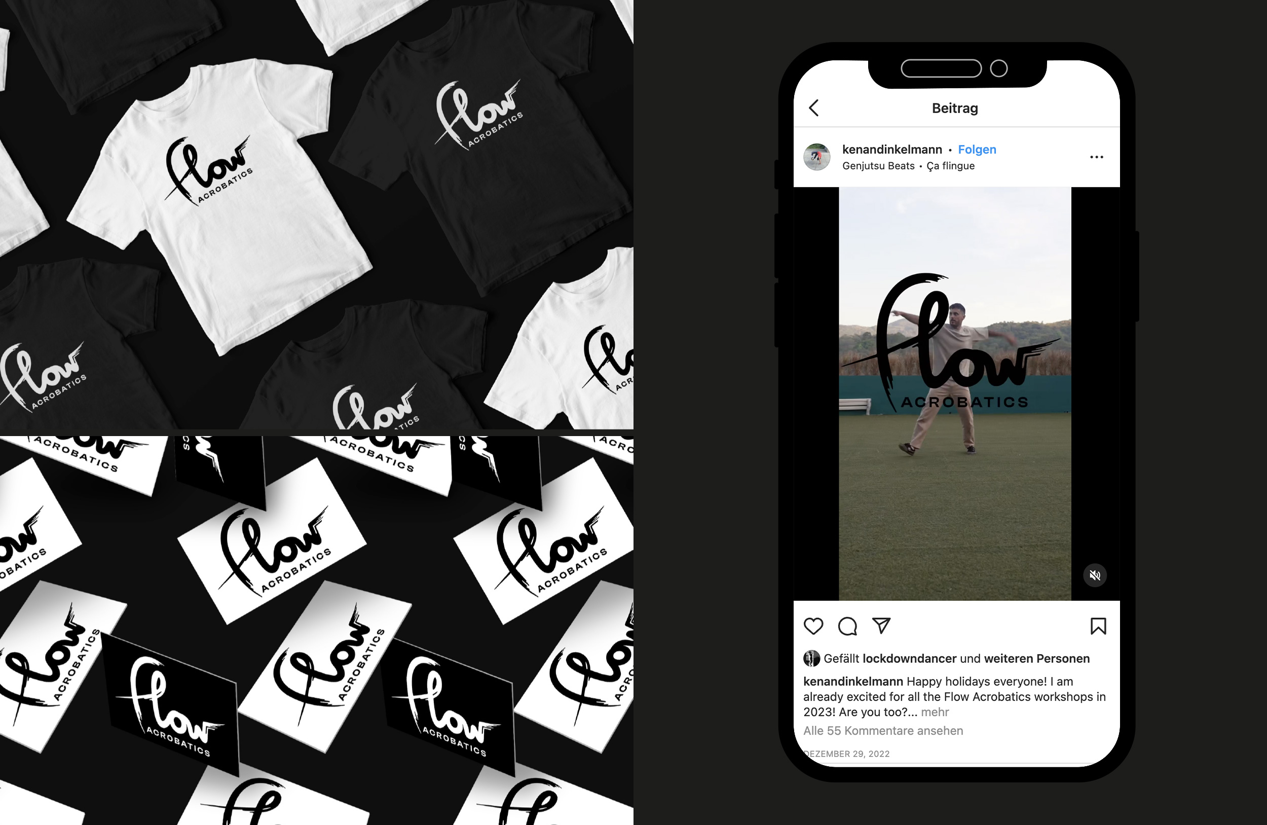 Flow Acrobatics — Studio ZMKD — Corporate Design
